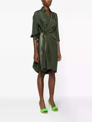 Gauge81 Miya Silk Wrap Dress