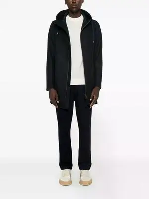 Herno Logo-plaque Hooded Coat
