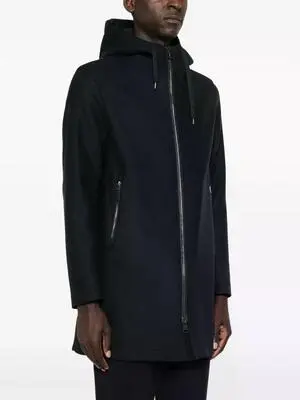 Herno Logo-plaque Hooded Coat