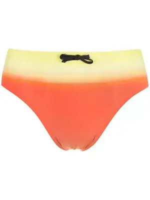 AMIR SLAMA Gradient High-leg Swimming Trunks