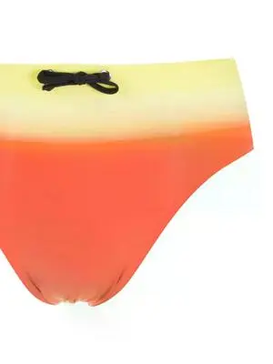 AMIR SLAMA Gradient High-leg Swimming Trunks