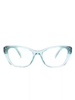 Prada Cat-eye Frame Glasses - Blue