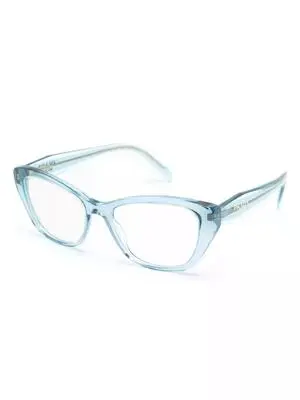 Prada Cat-eye Frame Glasses - Blue