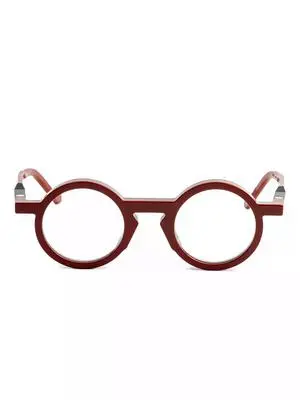 VAVA EYEWEAR Round-frame Glasses - Red