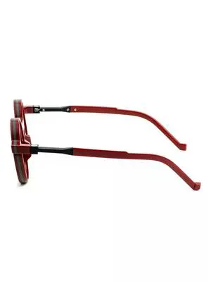 VAVA EYEWEAR Round-frame Glasses - Red