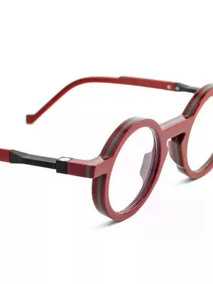 VAVA EYEWEAR Round-frame Glasses - Red