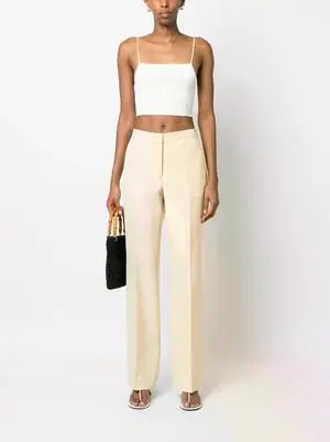 JIL SANDER Pressed-crease Tailored Trousers