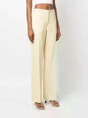 JIL SANDER Pressed-crease Tailored Trousers