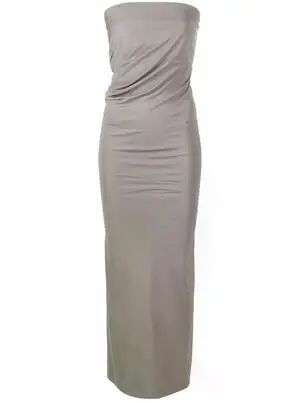 Christopher Esber Strapless Ruched Dress