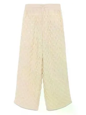ISA BOULDER Rectangle Trousers - Neutrals