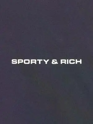 SPORTY & RICH Sr Bold Sports Tank Top - Blue