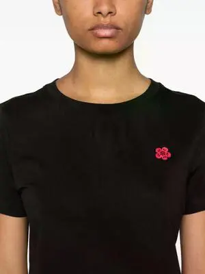 Kenzo Boke Flower Patch Cotton T-shirt