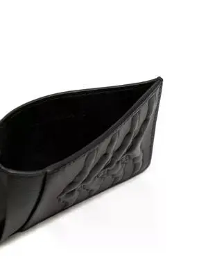 Alexander McQueen Ribcage Embossed Cardholder