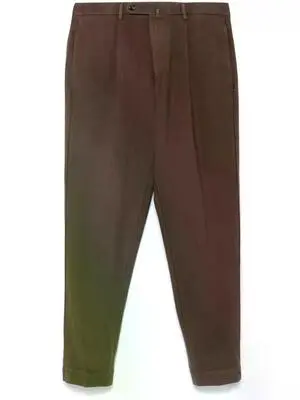 DELL'OGLIO Tailored Trousers - Brown