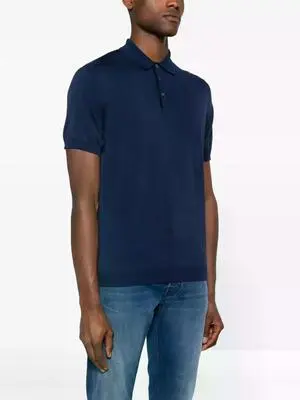 DRUMOHR Fine-knit Polo Shirt