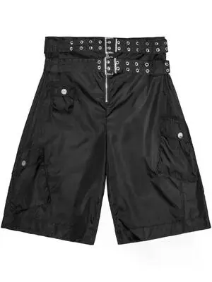 GANNI Belted Shorts