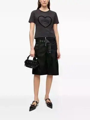 GANNI Belted Shorts