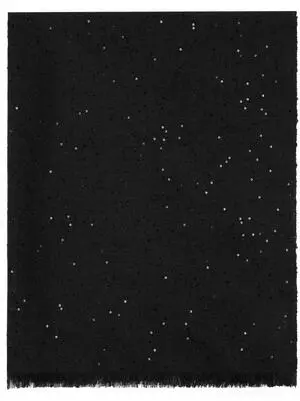 Brunello Cucinelli Sequin-embellished Scarf - Black