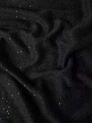 Brunello Cucinelli Sequin-embellished Scarf - Black