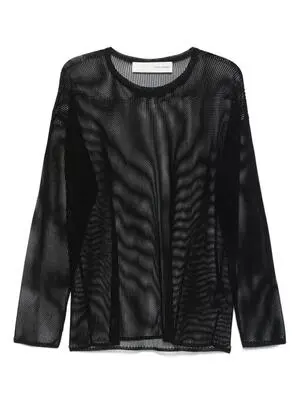 Isabel Benenato Open-knit Sweater