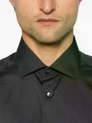 Zegna Poplin Shirt - Grey