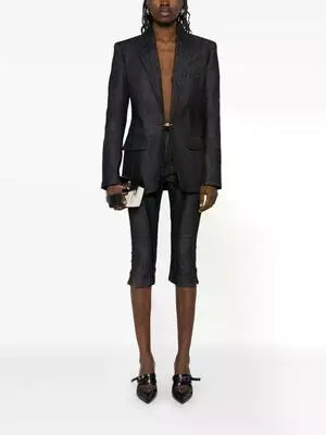 MUGLER Pierced Tailored Blazer