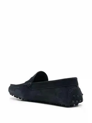 SCAROSSO Michael Suede Loafers - Blue