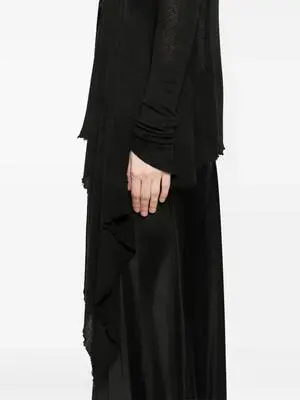 MARC LE BIHAN Open-front Asymmetric Cardigan