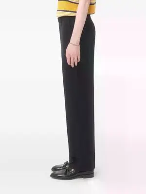 Valentino Garavani Wool Gabardine Trousers