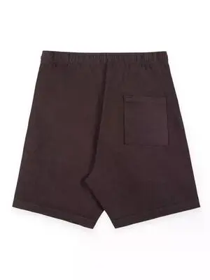 SPORTY & RICH Trio Cotton Track Shorts