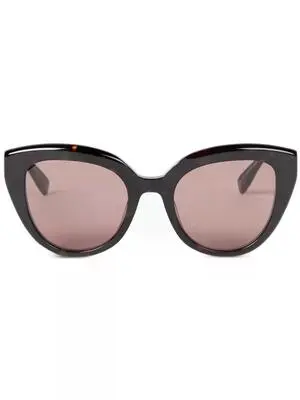Viktor & Rolf Cat-Eye Sunglasses Brown