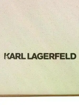 Karl Lagerfeld X Jorge Parra Canvas Tote Bag