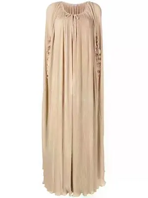 BARUNI Sleeveless Dress And Cape Set