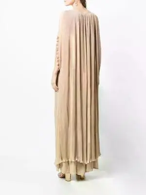 BARUNI Sleeveless Dress And Cape Set