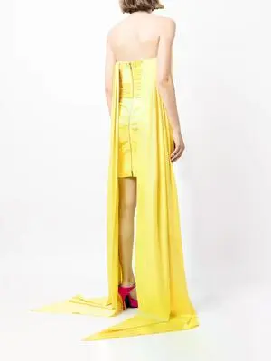 Alex Perry Draped-panel Ruched Dress