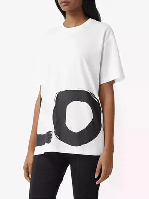 Burberry Love Print Oversized T-shirt