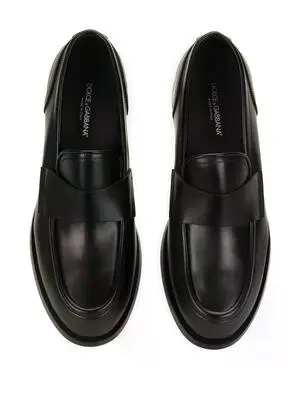 Dolce & Gabbana Calfskin Leather Loafers