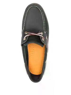Timberland Leather Boat Shoes - Blue