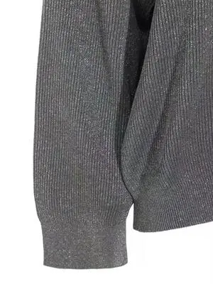 Brunello Cucinelli Lurex Sweater - Grey