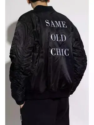 Moschino Zip-up Padded Bomber Jacket