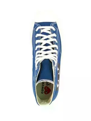 CONVERSE X COMME DES GARONS PLAY Heart Logo High-top Sneakers - Blue