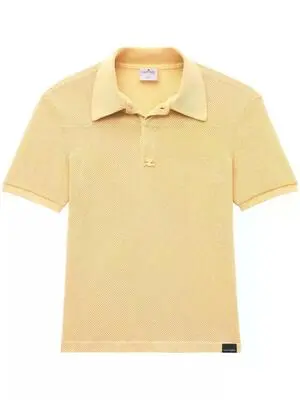 COURREGES Logo-patch Polo Shirt