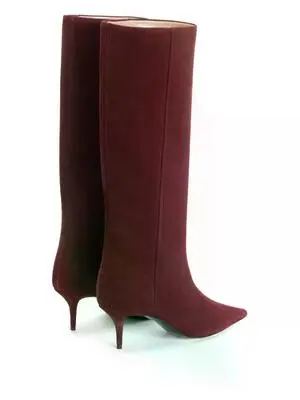 Fabiana Filippi Pointed Suede Knee-length Boots