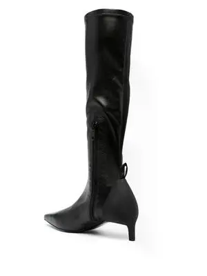 COURREGES Scuba Stretch 60mm Leather Boots
