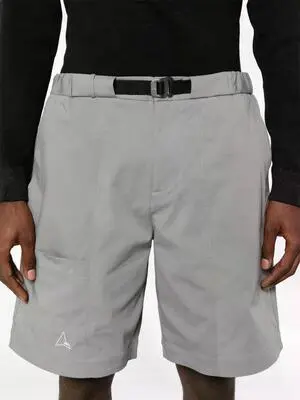 ROA Logo-print Cotton-blend Shorts