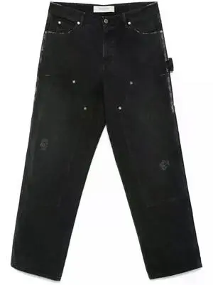 GOLDEN GOOSE Patched Trousers