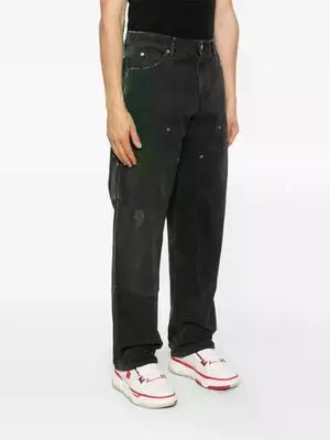 GOLDEN GOOSE Patched Trousers