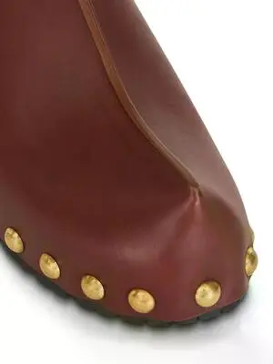 Etro Studded Leather Clogs