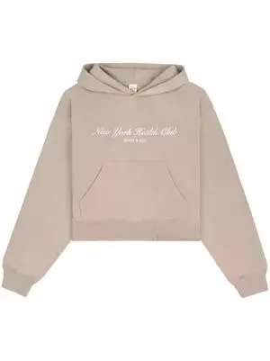 Sporty & Rich Cropped Sweatshirts Hoodies For Women