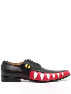 Color Blocked Oxfords For Men